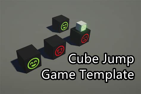 Cube Jump Game Template Packs Unity Asset Store