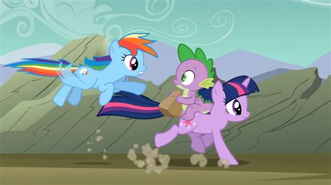528900 Safe Screencap Characterrainbow Dash Characterspike