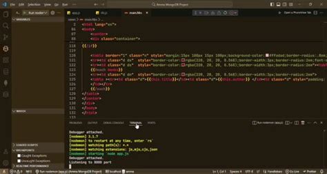 Pranav N On Linkedin Webdevelopment Mongodb Nodejs Expressjs Javascript Nodemon Vscode