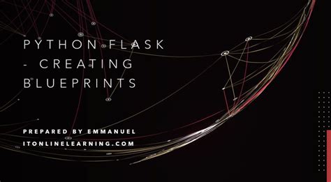 Emmanuel Msafiri Phiri On Linkedin Flask Blueprints Webdevelopment Python Modularcode