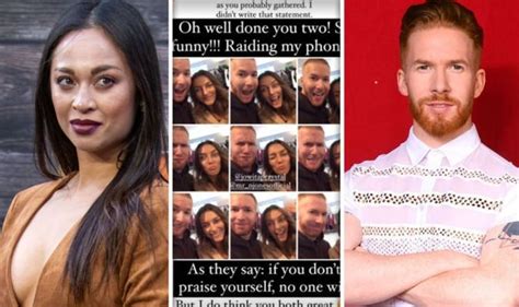 Neil Jones Raids Ex Katya S Phone With Strictly Co Star And Posts Cheeky Message Celebrity