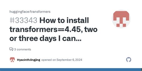 How To Install Transformers445 Two Or Three Days I Can Install