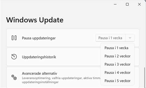 Skräddarsy Windows Update och gör datorn säkrare PCforAlla