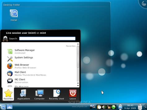 Linux Mint KDE Edition Has KDE Softpedia