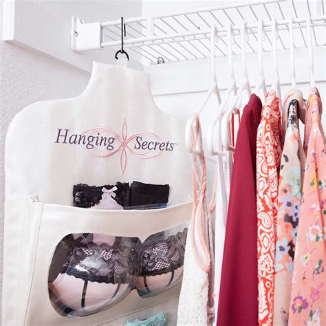 Bra Hanger Hanging Secrets Closet Bra And Lingerie Organizer