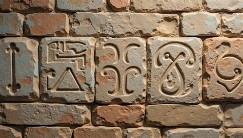 Free Mysterious Stone Glyphs Image Ancient Symbols Glyphs