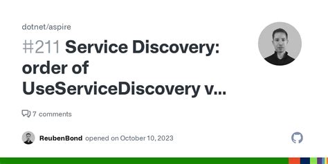 Service Discovery Order Of UseServiceDiscovery Vs
