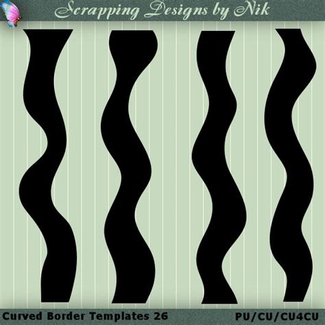 Curved Border Templates 26