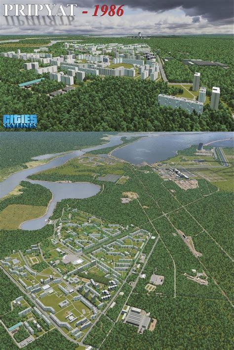 Pripyat Located 10 Miles Northwest Of Chernobyl Founded 1970 As