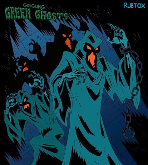 Scooby Doo Green Ghost