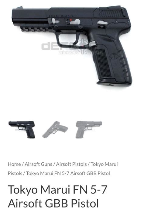 Has Anyone Had Any Experience With The Tm 5 7 Gbb R Airsoft