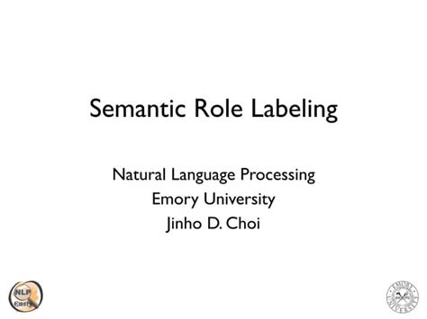 Semantic Role Labeling Pdf