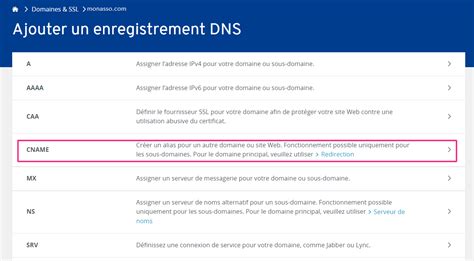 Ajouter Un Enregistrement Cname Chez Ionos Centre Daide