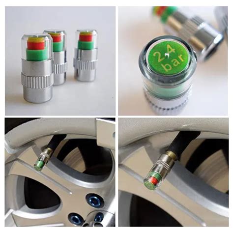 24 Bar Car Tire Pressure Alert Monitor System Safety