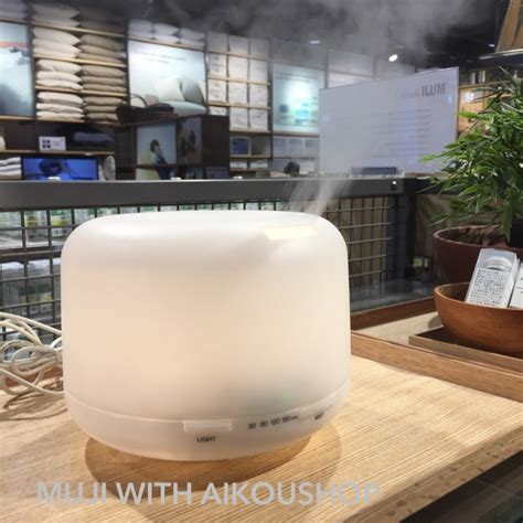 Muji เครื่องทำอโรม่า Aroma Diffuser เครื่องอโรม่า กลิ่นอโรม่าขายแยกกัน Shopee Thailand