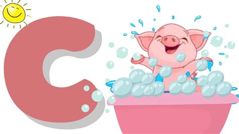 Азбука для малышей Буква С Учим буквы вместе Развивающие мультики для детей Youtube