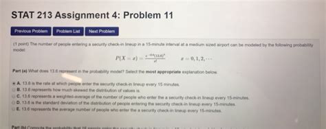 Solved Stat 213 Assignment 4 Problem 11 Previous Problem