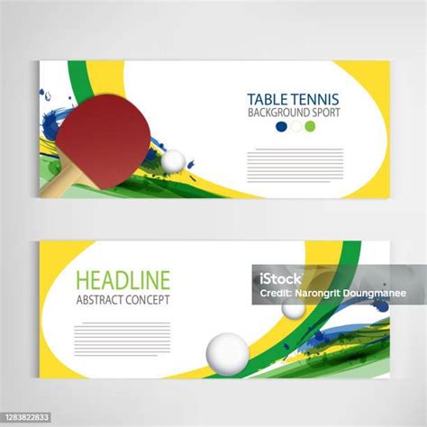 탁구 또는 탁구 토너먼트 포스터 또는 배너 벡터 템플릿 디자인 Eps10 0명에 대한 스톡 벡터 아트 및 기타 이미지 0명 Championship 가방 Istock