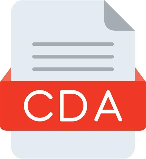 Cda File Format Line Icon 28643211 Vector Art At Vecteezy