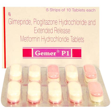 Gemer P1 Tablet Uses Side Effects Price Apollo Pharmacy