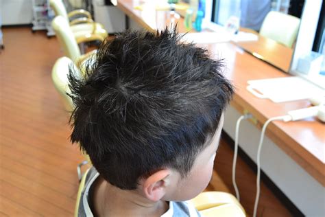 パパと同じ髪型に You美容室 新潟県三条市・燕市