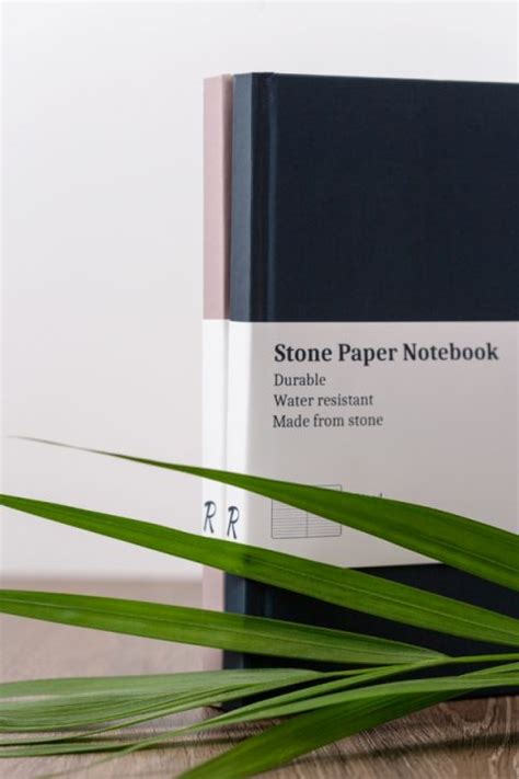 Custom Stone Paper Notebooks Roca Stone Paper