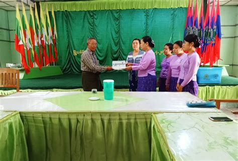 မြို့သစ်မြို့နယ်တွင် လေဘေးသင့်အိမ်ထောင်စုဝင်များအတွက် ထောက်ပံ့ငွေနှင့