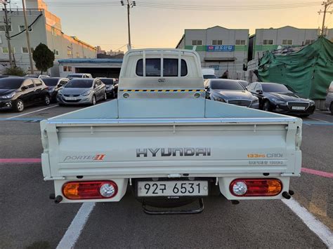 포터 1톤 카고 일반캡 초장축