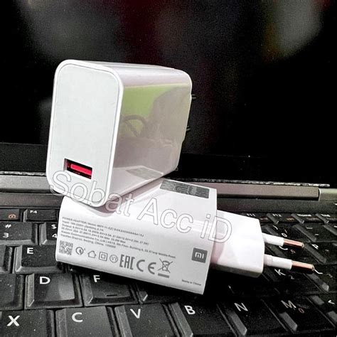 Jual Adaptor Kepala Charger Xiaomi Turbo W Dan Kabel Data Xiaomi A Redmi C Note Pro