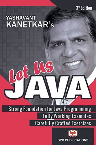 let us java yashavant kanetkar books