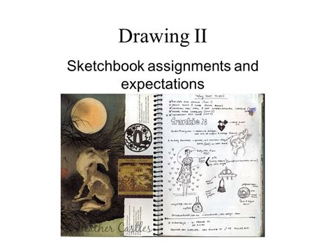 Sketch Book Assignments At Explore Collection Of