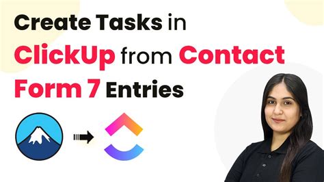 How To Create Tasks In Clickup From Contact Form 7 Entries Using Pabbly Connect Pabbly