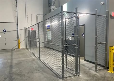 Wire Cages And Wire Mesh Partitions Near Akron Oh Randt Fence Company