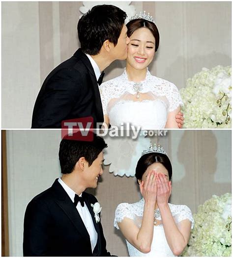 Kim Hyo Jin And Yoo Ji Taes Wedding Ceremony The Talking Cupboard