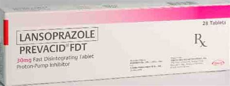 Prevacid Fdt Lansoprazole 30mg Fast Disintegrating Tablet 28s Price In The Philippines Medsgo
