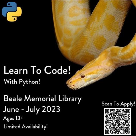 abigail teasdale on linkedin free python coding class this summer beale memorial library…