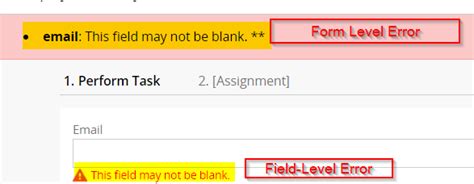 Obj Validate Is Causing Field Level Errors On Top Of The Screen And