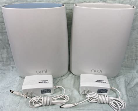 Used NETGEAR Orbi Router RBR50 Satellite RBS50 Bundle Genuine AC Adapter 2ABN042F UBB Threads