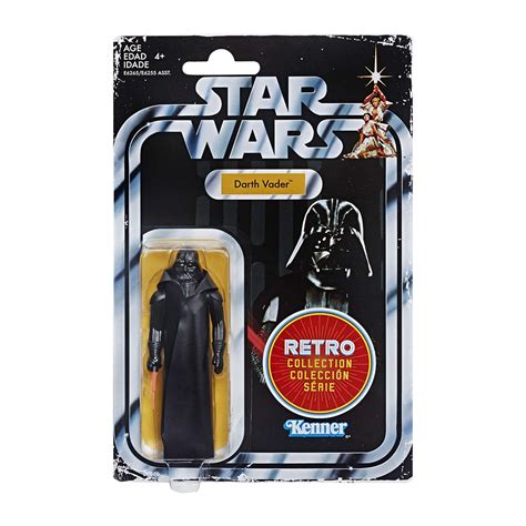 Darth Vader Star Wars Retro Collection Hasbro Bitz And Buttons