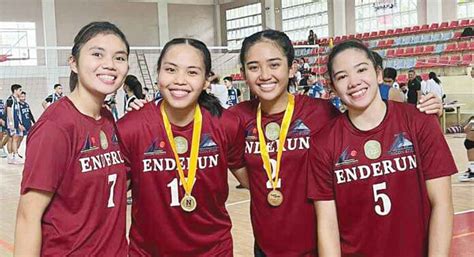 Enderun Titans Bags Naascu 2022 Womens Volleyball Title