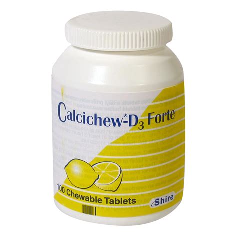 Calcichew D3 Forte 100 Chewable Tablets