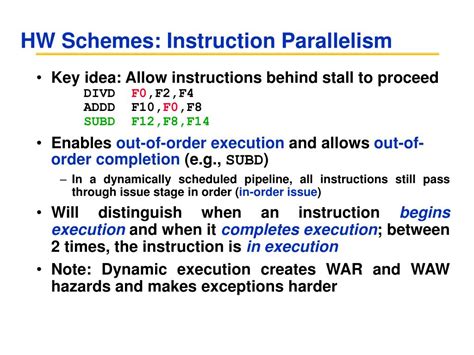 Ppt Cs 5513 Computer Architecture Lecture 5 Instruction Level Parallelism Powerpoint