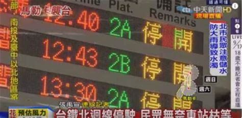 【影】台鐵北迴線18：00前停駛 客運陸續恢復 影音 中時ㄟ批批
