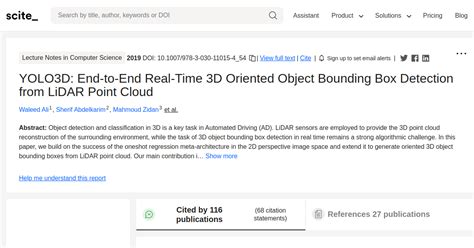 Yolo3d End To End Real Time 3d Oriented Object Bounding Box Detection From Lidar Point Cloud
