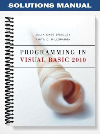 Solutions Manual For Programming In Visual Basic St Edition By Bradley Test Bank Basic