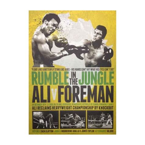 Muhammad Ali Vs George Foreman Boxing Rumble In The Jungle Limited