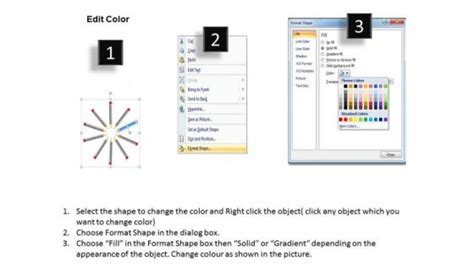 Process With Colored Pencils Business Plan Template Free PowerPoint Templates