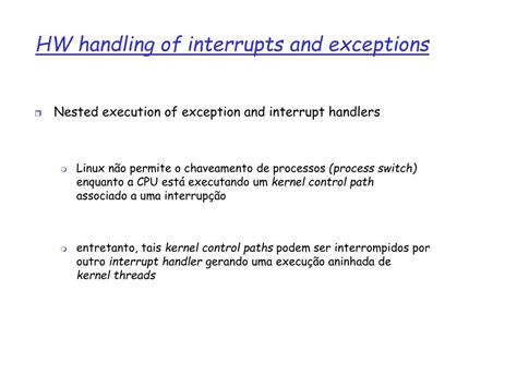 Ppt Interrupts And Exceptions Understanding The Linux Kernel Powerpoint Presentation Id5168101