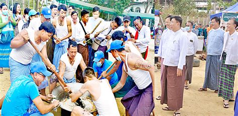 ပညာရေးဝန်ကြီးဌာန ၂၀၂၃ ခုနှစ် မြန်မာ့ရိုးရာ စုပေါင်းထမနဲထိုးပြိုင်ပွဲကျင်းပ Myawady Webportal
