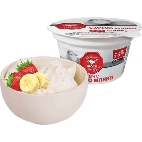 Кисело мляко Жоси овче 55 200 гр ᐉ Бързо и лесно онлайн Bulmag
